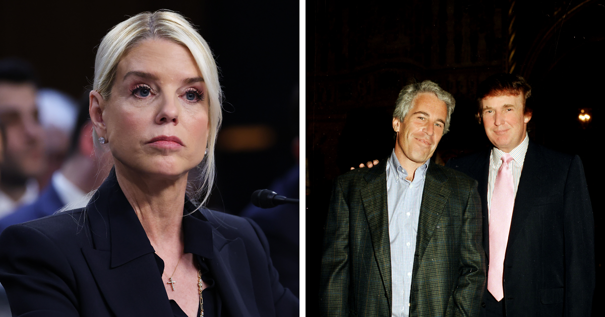 Bondi Dodges Epstein Questions About Alleged Photos Of Trump With ...