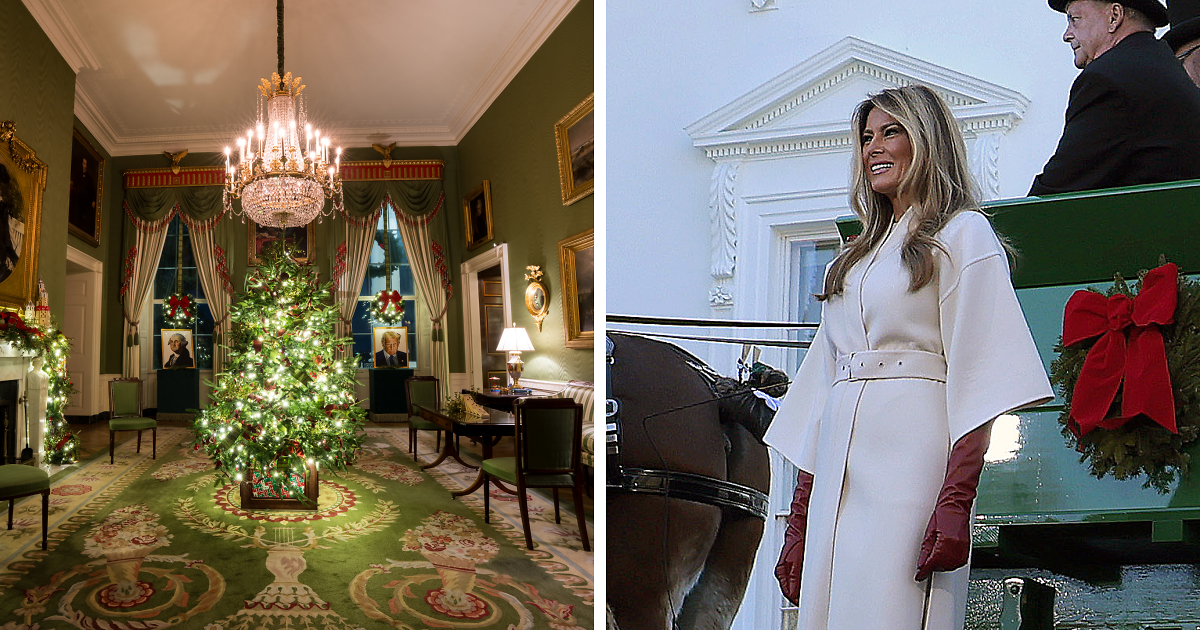 Melania Trump’s 2025 Christmas Decorations Unveiled, And They’re Not ...