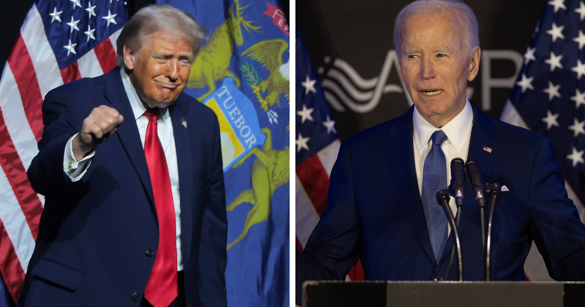 Trump Raves About Biden And Mocks Former President With Impersonation ...