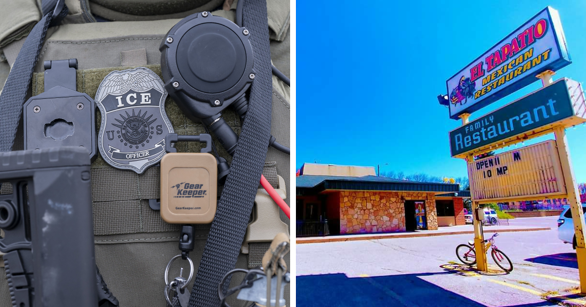 ICE Agents Ate Lunch At Small Mexican Restaurant Before Returning To ...