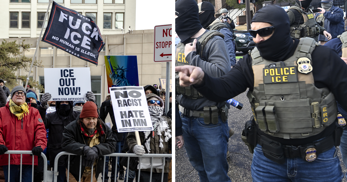 White House Erupts After Demonstrators Crash Minnesota Church To ...